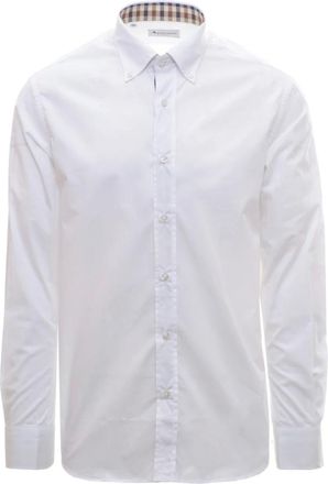 Aquascutum Homme, Chemises, Blanc, Taille: S Chemise boutonn&eacute;e