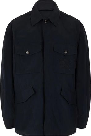 Burberry Homme, Vestes, Bleu, Taille: M Manteaux