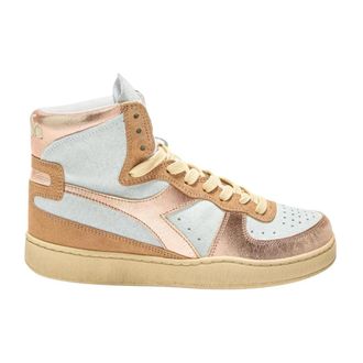 Diadora MI Basket Low Metal Pigskin Used - - Shoes - Damen - Beige - 37 EU