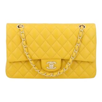 Chanel Pre-owned Classic Bag 11.12 Schultertasche - - Pre-owned - Damen - Gelb - ONE SIZE