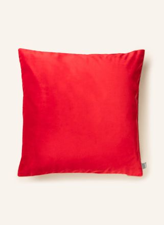 Pad Pad Samt-Dekokissenh&uuml;lle Elegance rot
