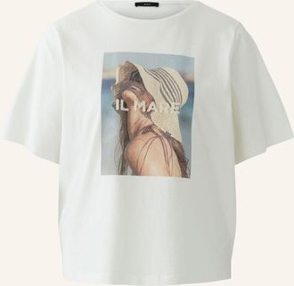 Oui T-Shirt weiss