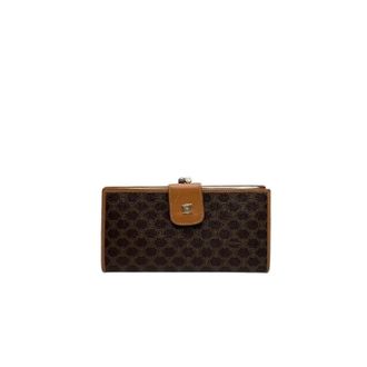 Celine Pre-owned Leder Portemonnaie - - Pre-owned - Damen - Braun - ONE SIZE