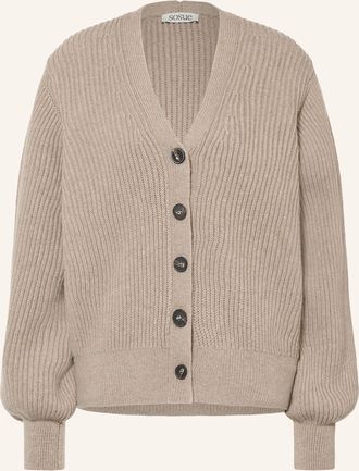 SoSUE Sosue Strickjacke Antonia beige