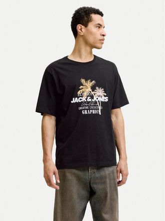 Jack & Jones Jack & Jones T-Shirt Gradient Print 12288094 Schwarz Regular Fit