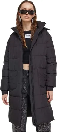 Moschino Femme, Manteaux, Noir, Taille: 42 FR Parkas