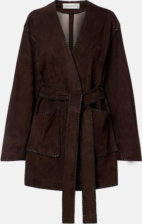 Nour Hammour Jacke Anika aus Veloursleder