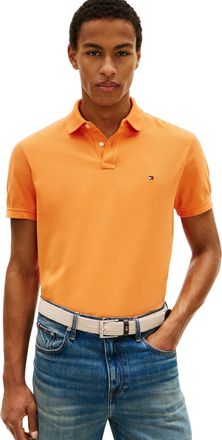 Tommy Hilfiger Herren 1985 Regular Polo Mw0Mw17770, Orange, XL