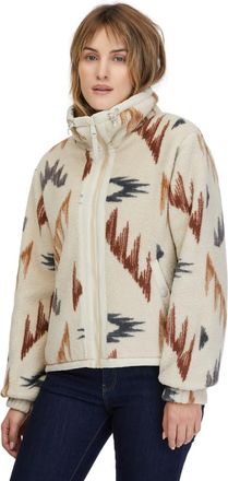 Ragwear Nordicka Aztec - Damen Fleecejacke, Gr&ouml;&szlig;e:XXXL, Farbe:ecru