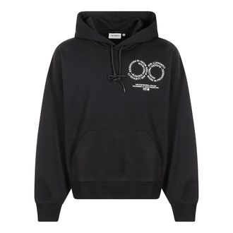 Carhartt Work in Progress Homme, Sweatshirts et sweats &agrave; capuche, Noir, Taille: L SweaT-shirt &agrave; Capuche Rotation avec Imprim&eacute;