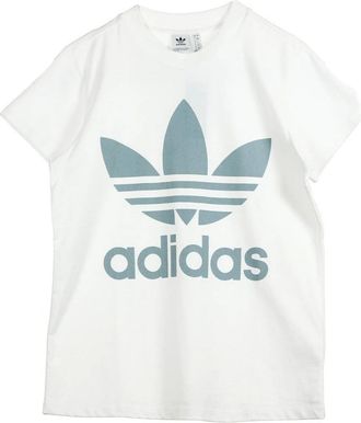 adidas Femme, Tops, Blanc, Taille: 48 FR T-shirt Trefoil