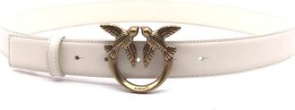 Pinko Pinko, Femme, Accessoires, Blanc, Taille: L Love Berry H3 Belt