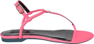 Patrizia Pepe Sandales plates &agrave; bride - Femme - Chaussures - Rose - Taille: 41 EU