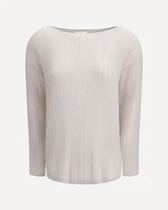 Allude Rib-knit crew-neck Sweater Female S