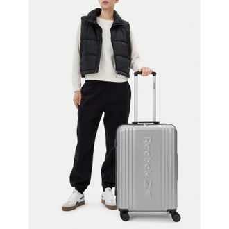 Reebok Mittlerer Koffer Reebok RBK-WAL-003-07-CCC-M Silberfarben