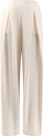 Max Mara Femme, Pantalons, Beige, Taille: 38 FR Wide Pantalons