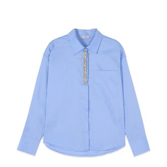 Oltre Damen, Blusen & Hemden, Blau, SGr&ouml;&szlig;e