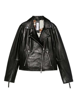 Bully Blouson En Cuir - Noir