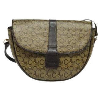 Celine Sac bandouli&egrave;re vintage Pre-owned - Femme - Pre-owned - Beige - Taille: ONE Size