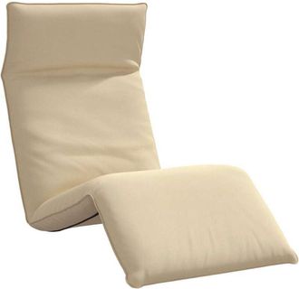vidaXL Sonnenliege Klappbar Beige 175x54x8,5 cm Oxford-Gewebe vidaXL