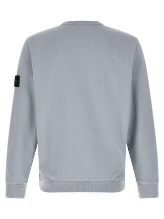 Stone Island Crewneck Cotton Sweatshirt - Gray