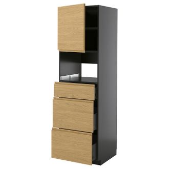 IKEA METOD / KNIVSHULT Hochschrank f&uuml;r Einbauger&auml;te