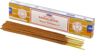Satya Jewelry Sandalwood Incense Sticks (1 Pack)