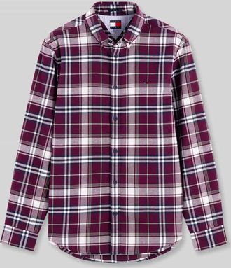 Tommy Jeans Regular Fit Freizeithemd mit Karomuster