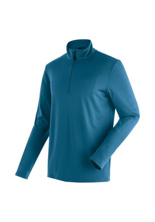 Maier Sports Felix, Half-Zip-Midlayer f&uuml;r Herren, Universell einsetzbarer Midlayer zum Skifahren und Wandern, dryprotec Technologie, Atmungsaktiv, NFC-Chip f&uuml;r ein