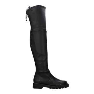 Stuart Weitzman Bottes hautes en cuir Lowland - Femme - Chaussures - Noir - Taille: 35 1/2 EU