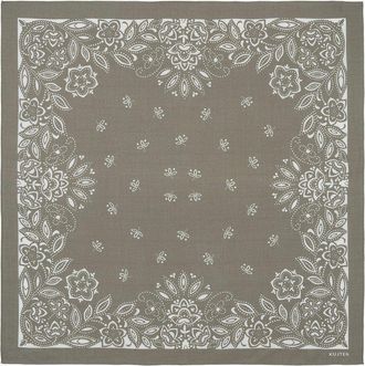 Kujten Grand bandana soie-cachemire - Grand Bandana Helia