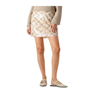 Copenhagen Muse Sequin Minirock - - Skirts - Damen - Mehrfarbig - S