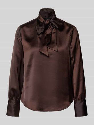 s.Oliver Black Label Relaxed Fit Schluppenbluse aus Satin
