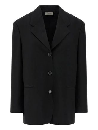 The Row blazer Selim &agrave; boutonni&egrave;re - Noir