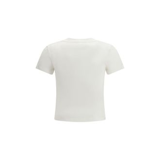 Maison Margiela Womens White Cotton T-Shirt