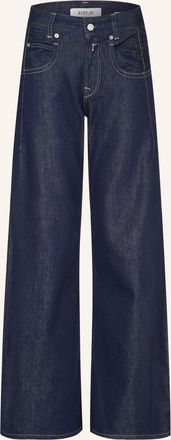 Replay Barrel Jeans Hallebe blau