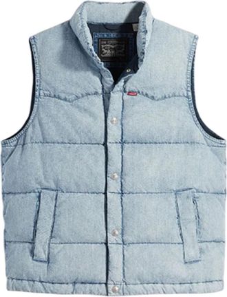 Levi's Weste f&uuml;r Herren, Bomberjacke, Baumwolle (Hellblau)