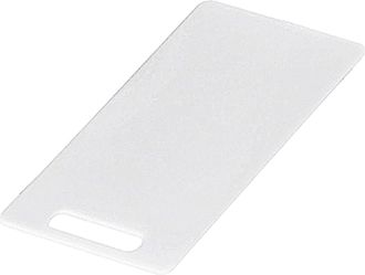 KESPER Schneidbrett aus PE-Kunststoff, Länge: 240 mm, weiß