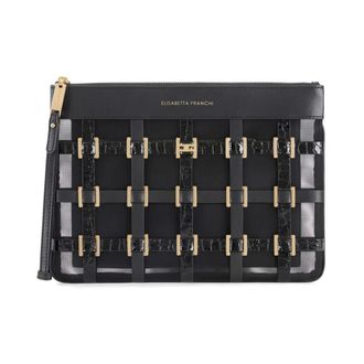 Elisabetta Franchi Clutch Bag - - Bags - Damen - Schwarzk - ONE SIZE