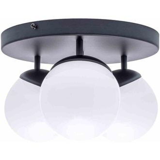 Milagro Plafonnier sfera noir 3xE14