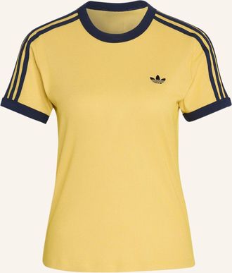 adidas Originals Adidas Originals Heather 3-Streifen Cali T-Shirt blau