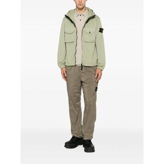 Stone Island Piqu&eacute; Cotton Polo - Beige