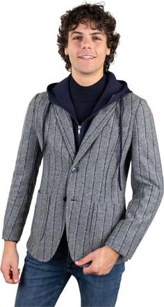 Distretto12 Distretto12, Homme, Vestes, Gris, Taille: L Vestes