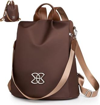 Generic Sac &agrave; dos f&eacute;minin - Anti vol, design l&eacute;ger, style d&eacute;contract&eacute; | Sac &agrave; dos de voyage de voyage s&eacute;curis&eacute;, sac &agrave; dos d&eacute;paule &agrave; &eacute;cole polyvalente pour ave