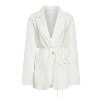 Brunello Cucinelli Femme, Vestes, Blanc, Taille: 40 FR Brunello Cucinelli Vestes