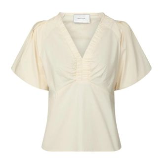 Neo Noir Irina Popeline-Bluse - - Blouses & Shirts - Damen - Gelb - L