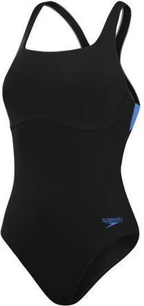 Speedo Damen Schwimmanzug SUPPORT BANDED 1PCE AF BLACK/BLUE