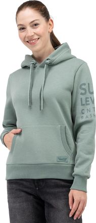 Sublevel Damen Kapuzenpullover Mia-D10600T02690A5NO-mineral Green-XXL