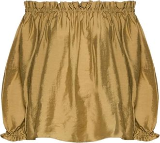 Marella Femme, Blouses et Chemises, Beige, Taille: 34 FR Blouse Mllmeringa