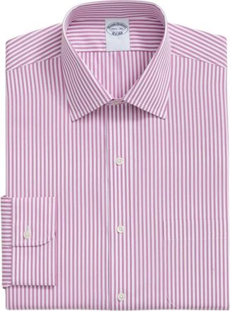 Brooks Brothers Chemise Ainsley &agrave; rayures - Homme - Chemises - Violet - Taille: XS